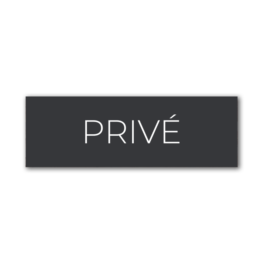 Prive bordje – Label2X