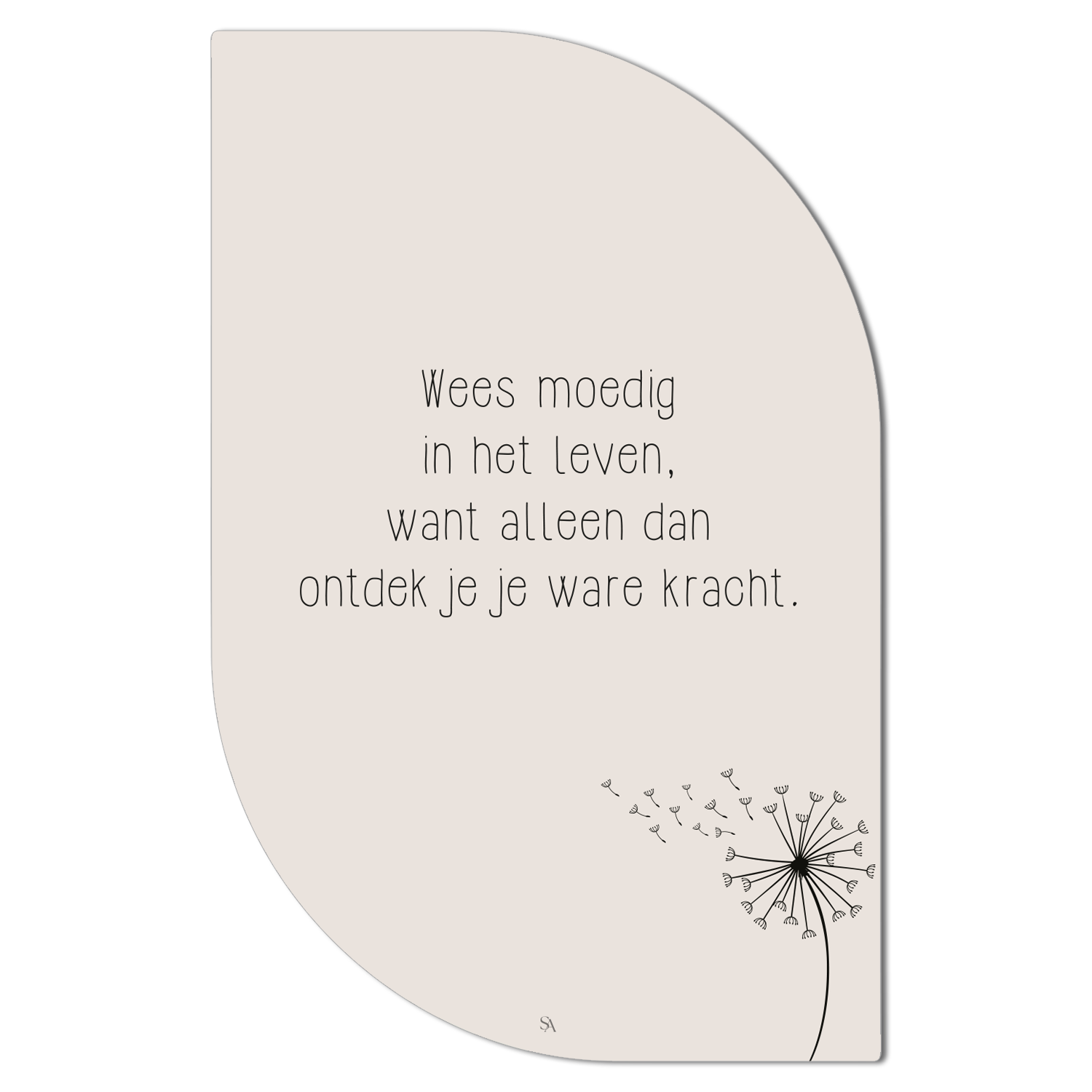 ScandiArt wees moedig – Label2X B.V.