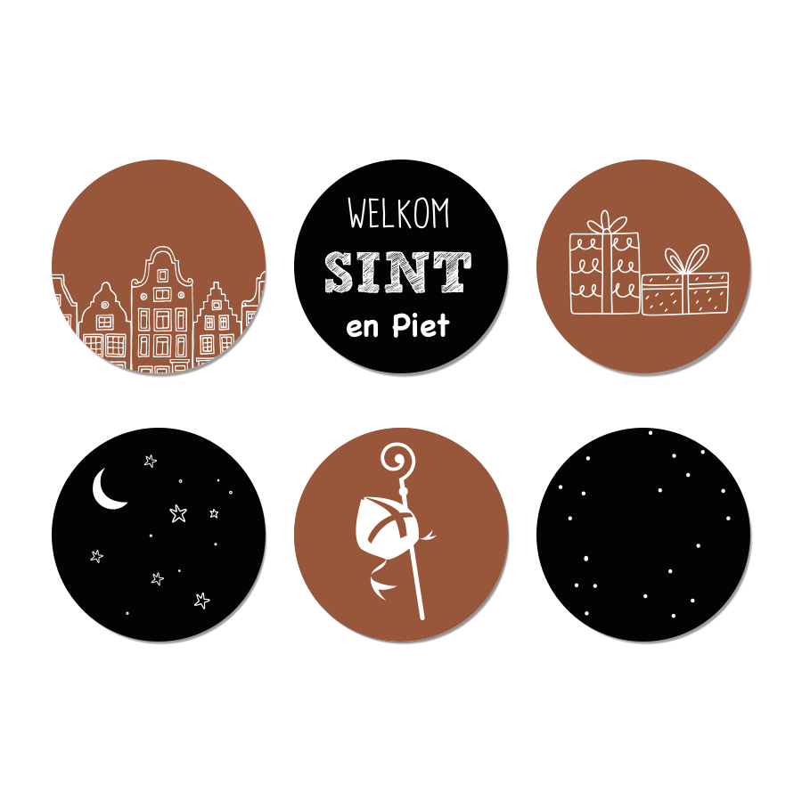 Onderzetters sinterklaas – Label2X B.V.