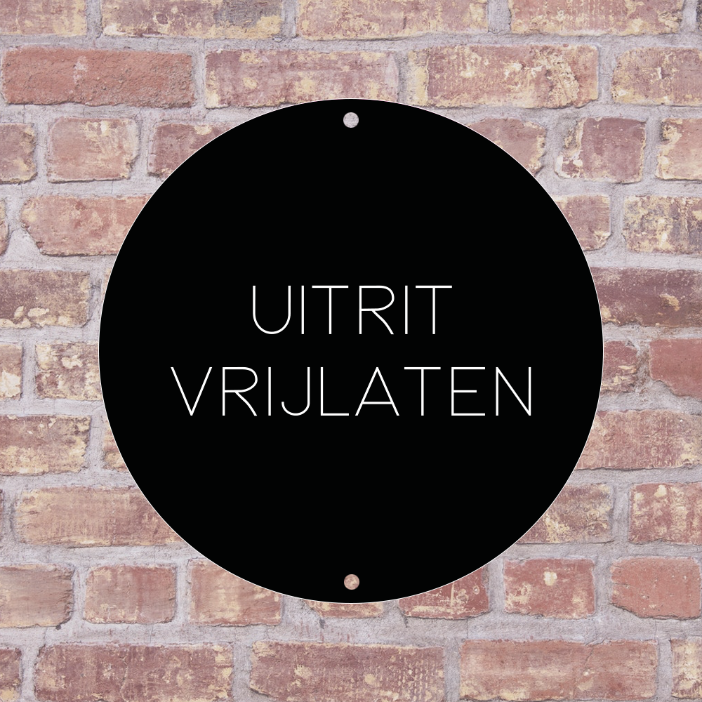 Uitrit vrijlaten – Label2X B.V.
